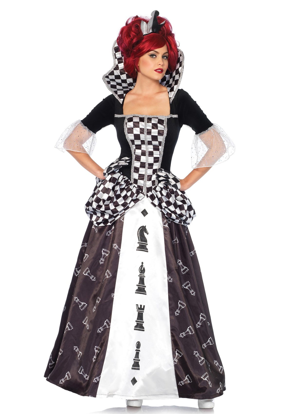 Wonderland Chess Queen Costume - Stagecoach Jewelry
